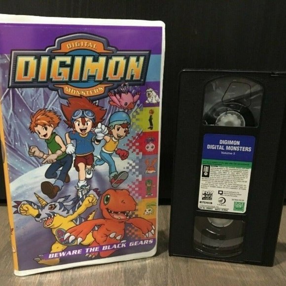 Fox Kids | Media | Digimon Vol 3 Beware The Black Gears Vhs Tape | Poshmark